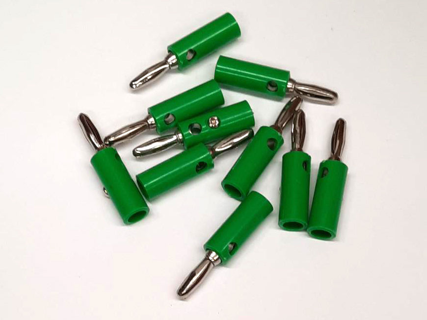 BANANA PLUG - 4MM SIDE STACKABLE (PACK OF 10) – Advanced Clock Movements