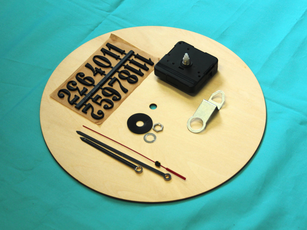 Resin Art Clock Kit – Advanced Clock Movements