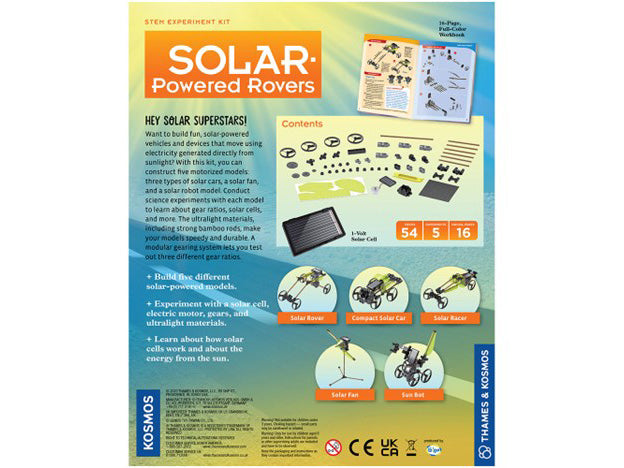 SOLAR POWERED ROVERS – Advanced Clock Movements